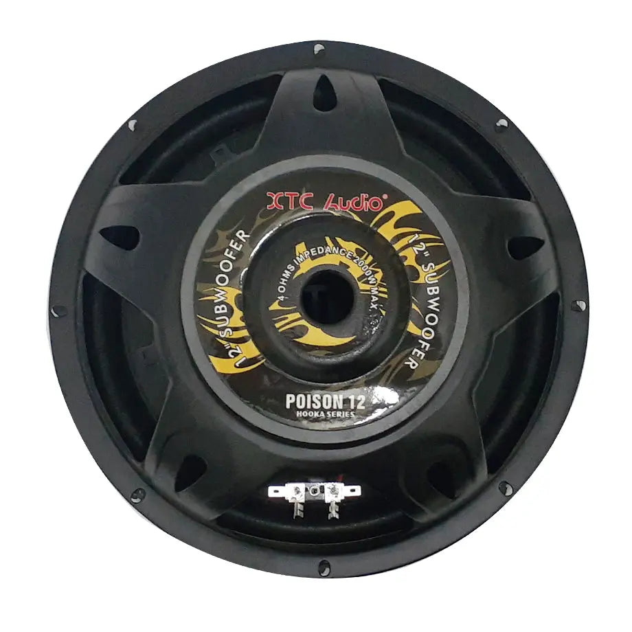 XTC Poison 12 Inch SVC Subwoofer (2000W) – Max Motorsport