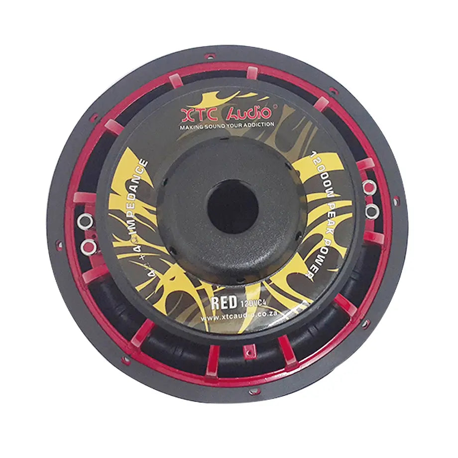 12 Inch - XTC Red Machine DVC Subwoofer (12000W) – Max Motorsport