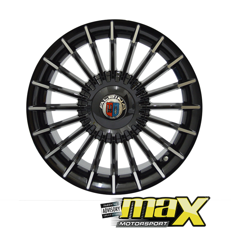 15 Inch Mag Wheel - MX1042 Alpina - 5x100 PCD – Max Motorsport