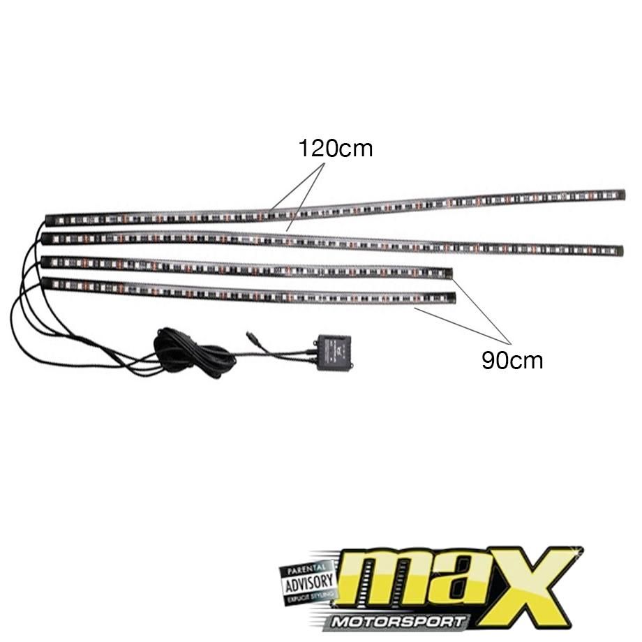 RGB LED Under Car Light Kit With Music Reaction – Max Motorsport