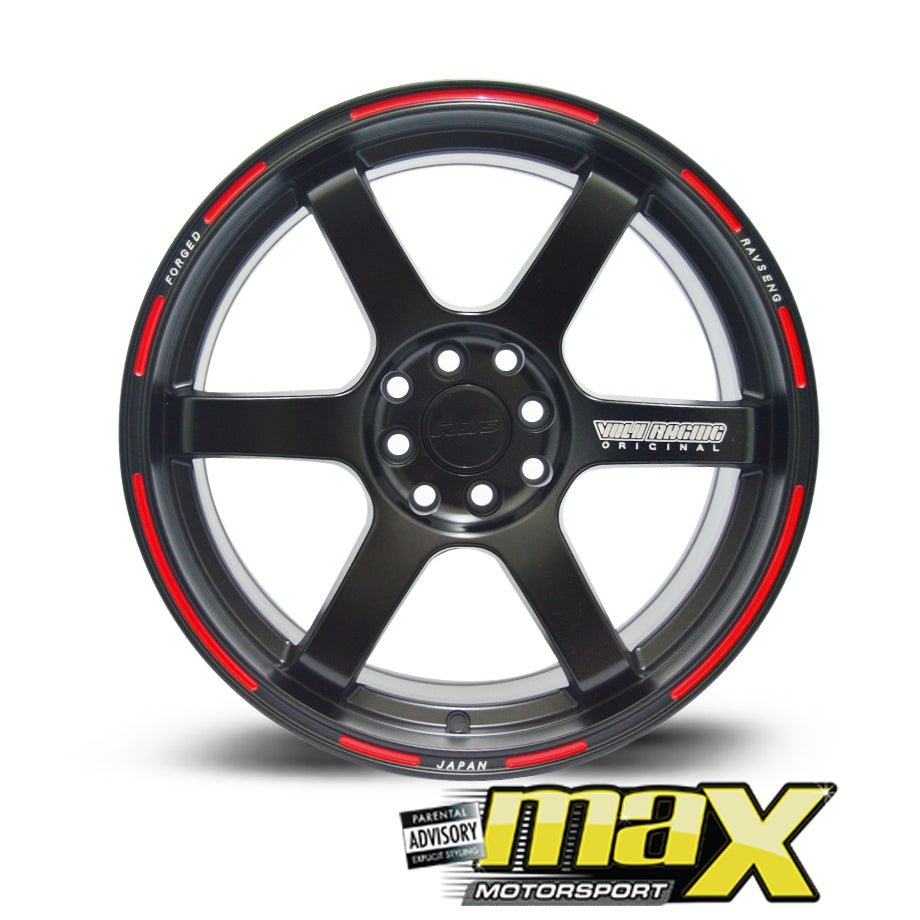 17 Inch Mag Wheel - Volk MX616 Racing Replica Wheels (4x100/114.3 PCD ...